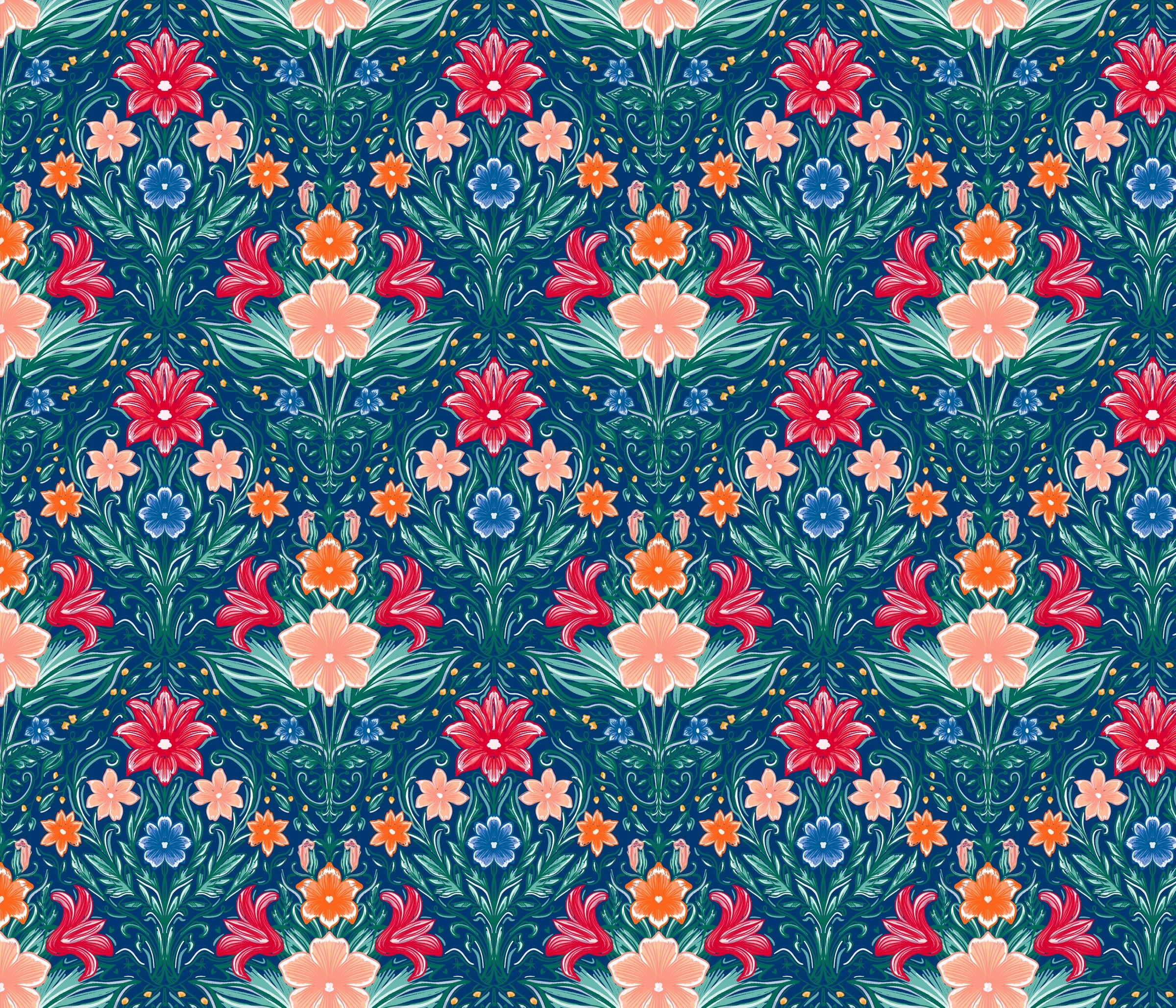 Download 5 Free Procreate Seamless Pattern Templates for Beginners ...